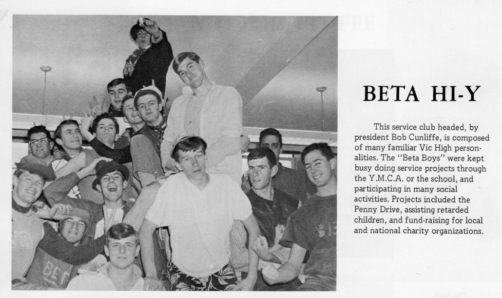 Beta Boys, School Spirit in Spades - Victoria High School Alumni ...