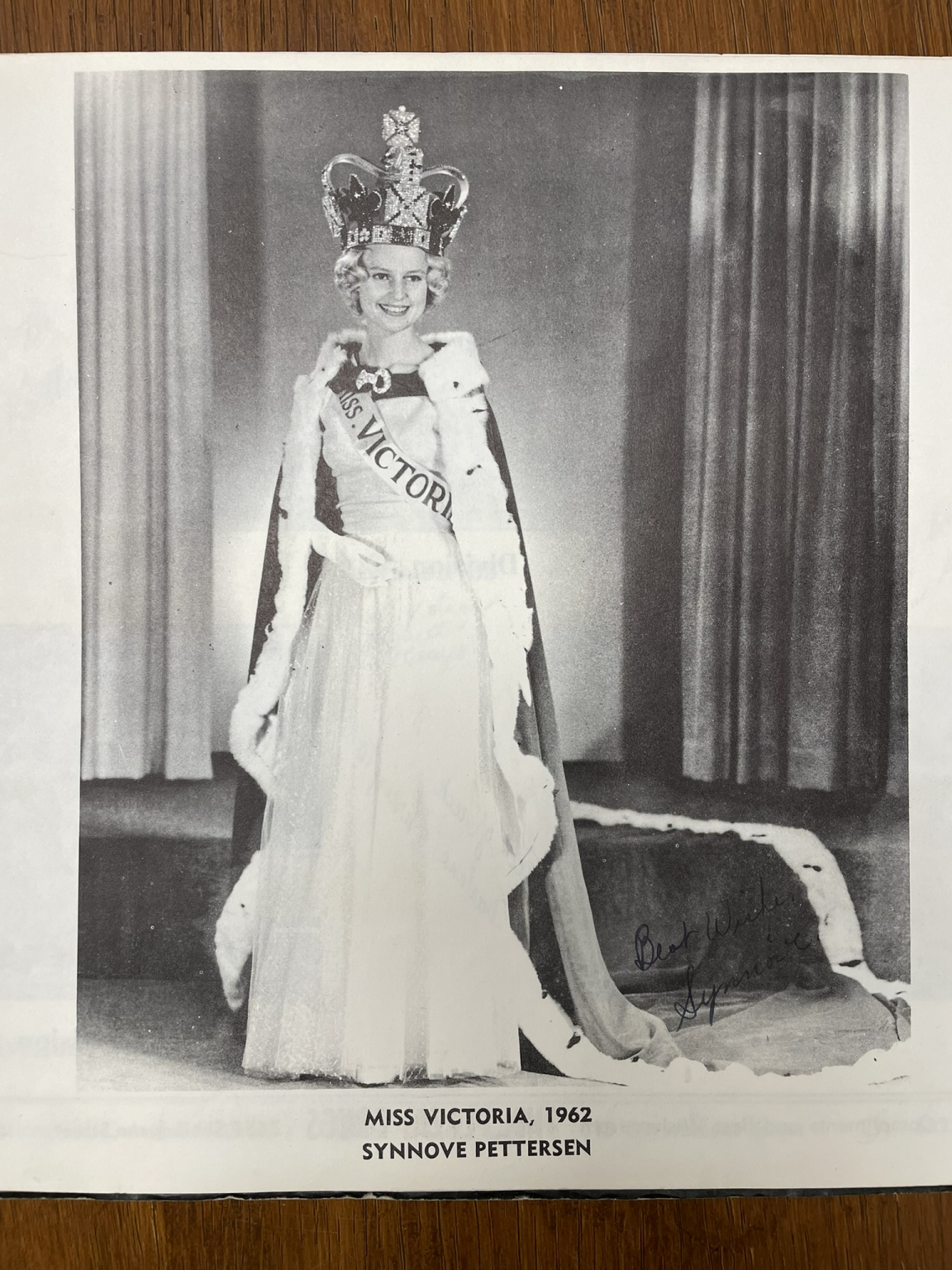 Synnove Pettersen, VHS 1963 Miss Victoria 1962 - Victoria High School ...